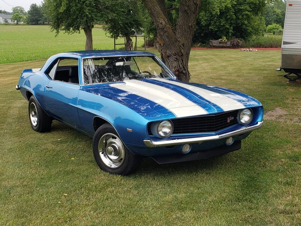 1969 Chevrolet Camaro - LeMans Blue Poly Code 71 Basecoat Clearcoat ...