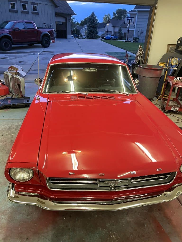 1965 Ford Mustang - Rangoon Red Code J Basecoat Clearcoat Paint Kit ...