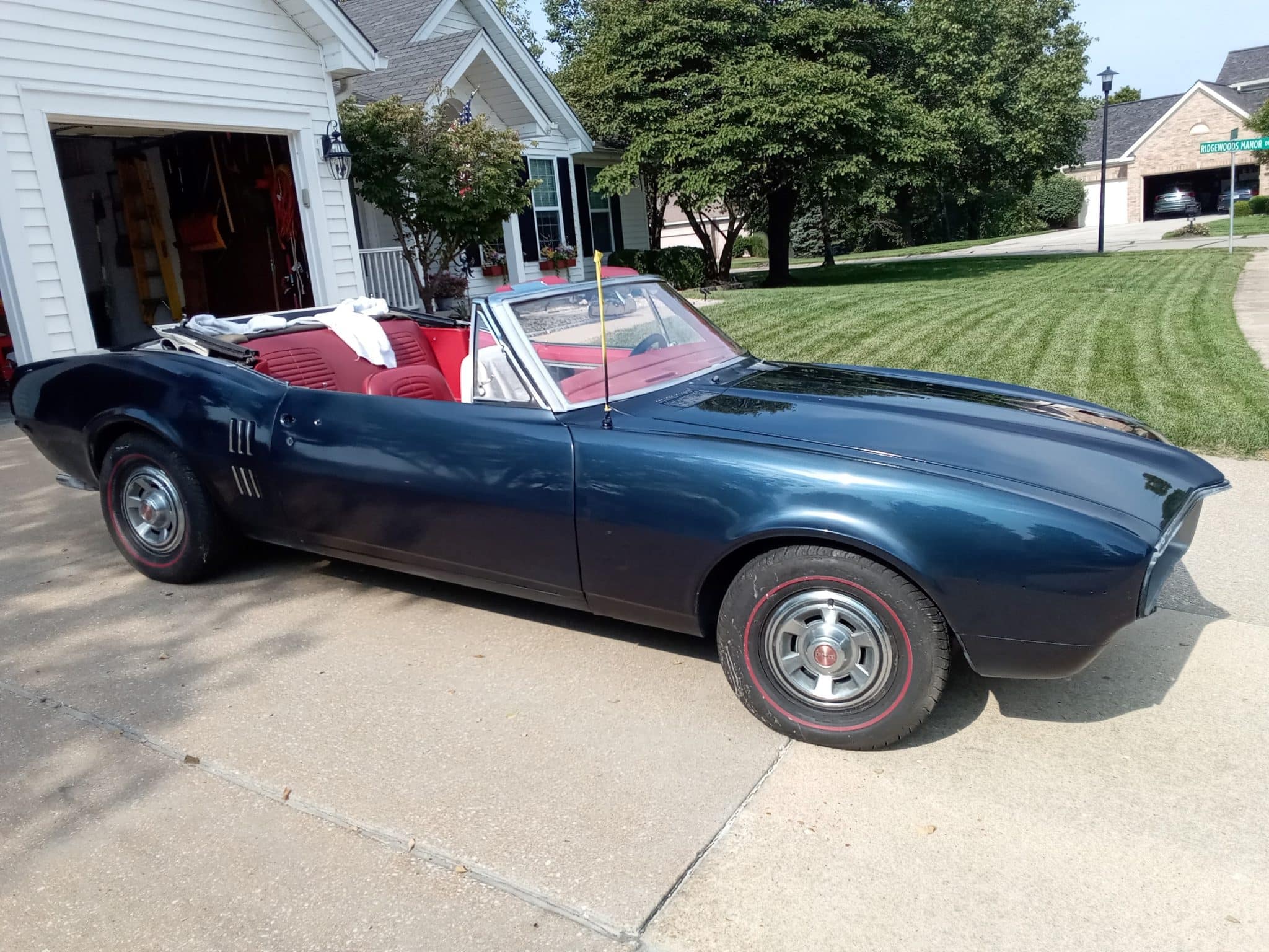 1967 Pontiac GTO - Fathom Blue Poly Code E Basecoat Clearcoat Paint Kit ...