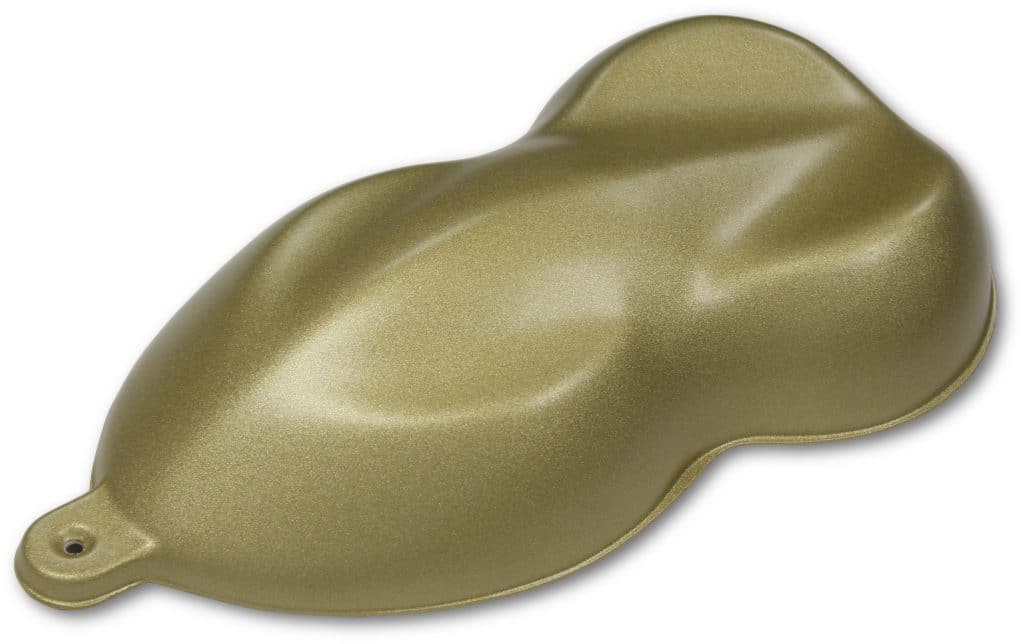 Light Gold Metallic Low Gloss Single Stage Auto Paint Kit ...
