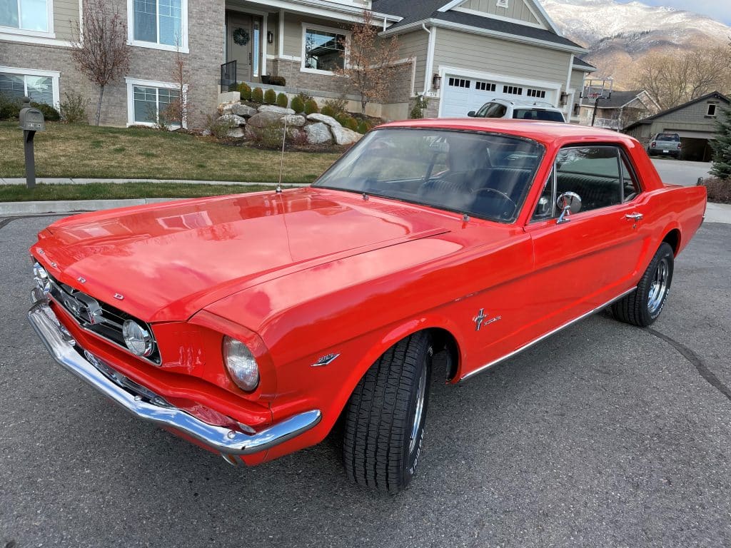 1964 Ford Mustang - Poppy Red Code 3 Basecoat Clearcoat Paint Kit ...