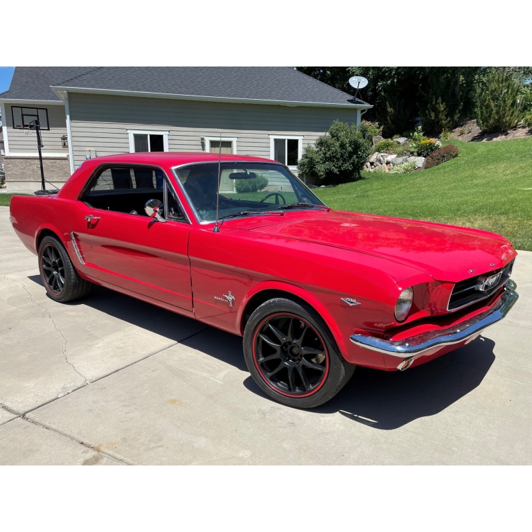 1965 Ford Mustang - Rangoon Red Code J Basecoat Clearcoat Paint Kit ...