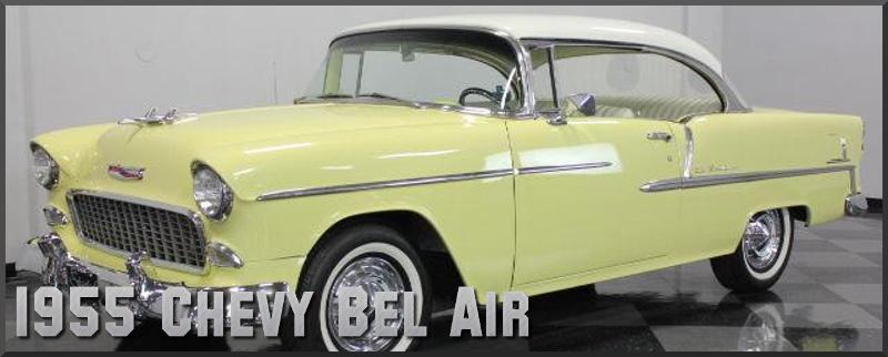 55 Chevrolet Bel Air Original Color Paint - TheCoatingStore.com