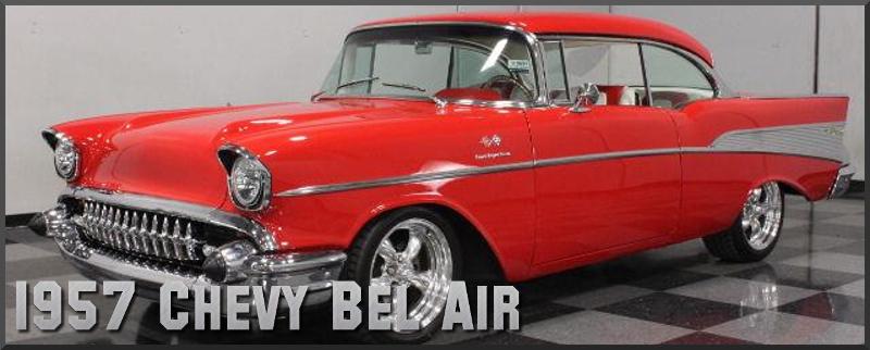 57 Chevrolet Bel Air Original Color Paint - TheCoatingStore.com