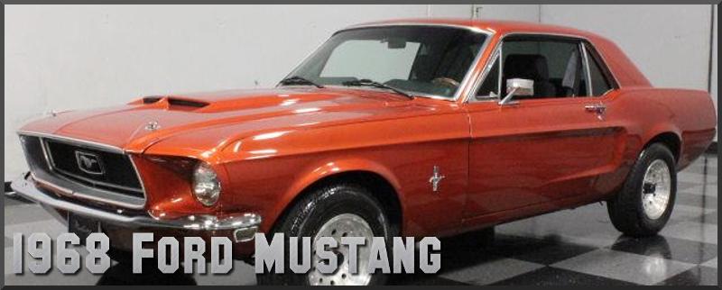 68 Ford Mustang Original Color Paint - TheCoatingStore.com