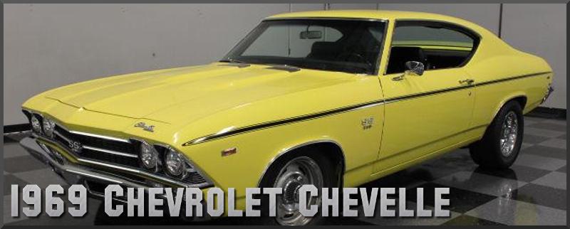 1969 Chevelle Paint Codes