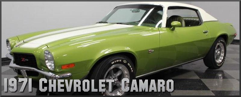 71 Chevrolet Camaro Original Color Paint - TheCoatingStore.com