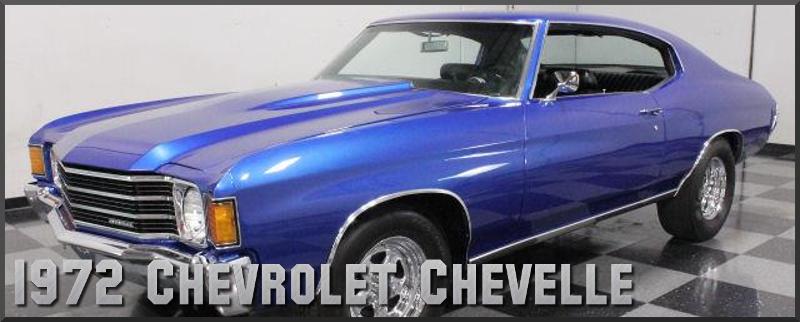 72 Chevrolet Chevelle Original Color Paint - TheCoatingStore.com