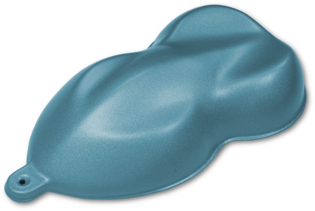 Arctic Blue Metallic Low Gloss Single Stage Auto Paint Kit ...
