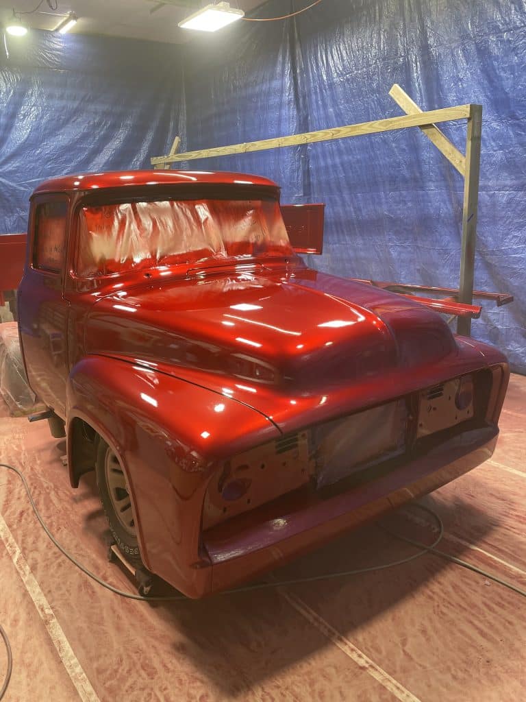 Fire Red Pearlized Candy Basecoat Clearcoat Auto Paint Kit Options ...