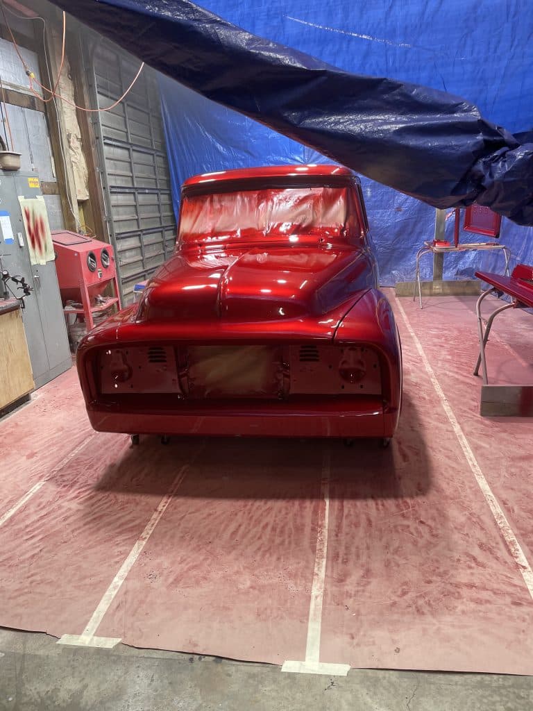 Fire Red Pearlized Candy Basecoat Clearcoat Auto Paint Kit Options ...