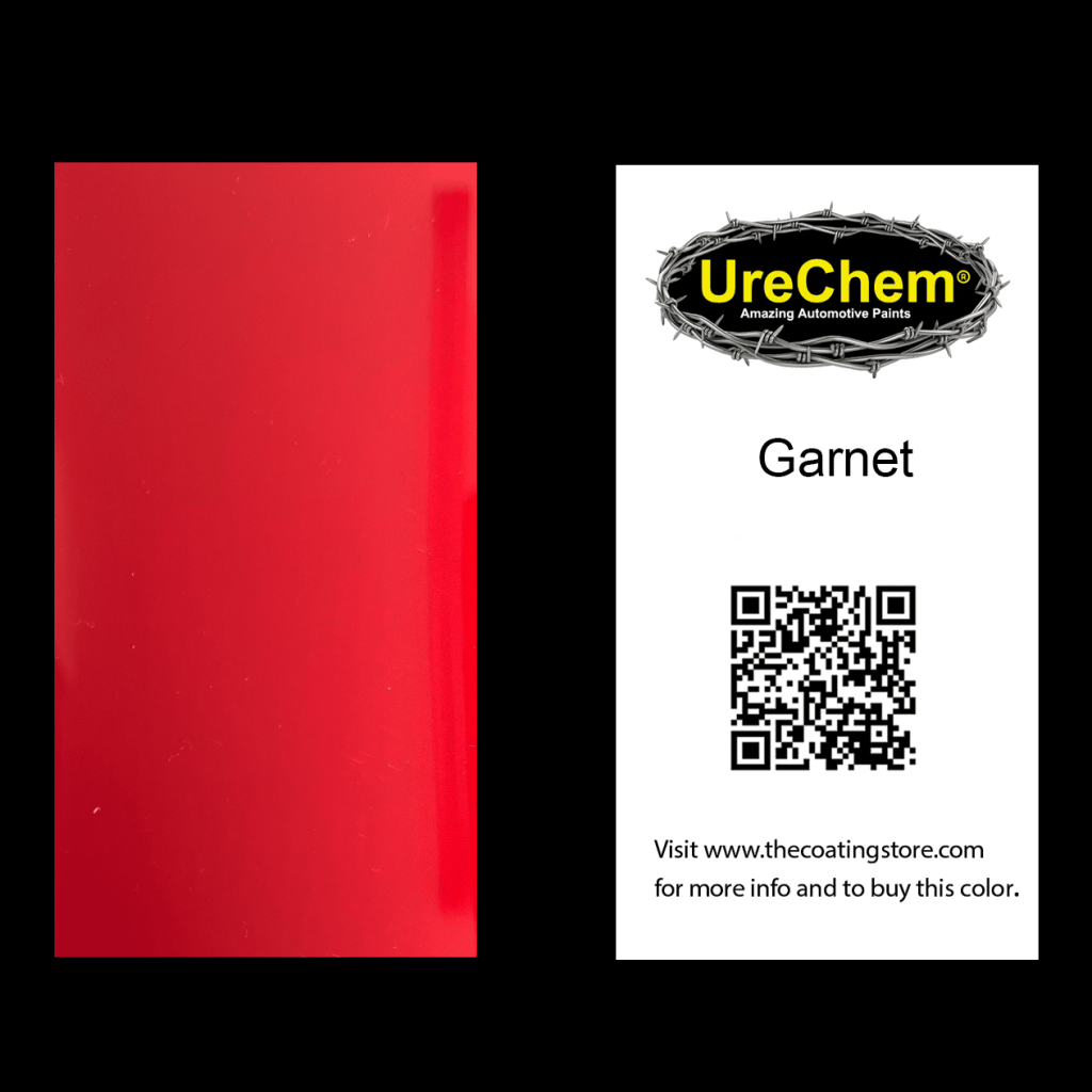 Garnet Color Chip Sample Swatch - TheCoatingStore.com