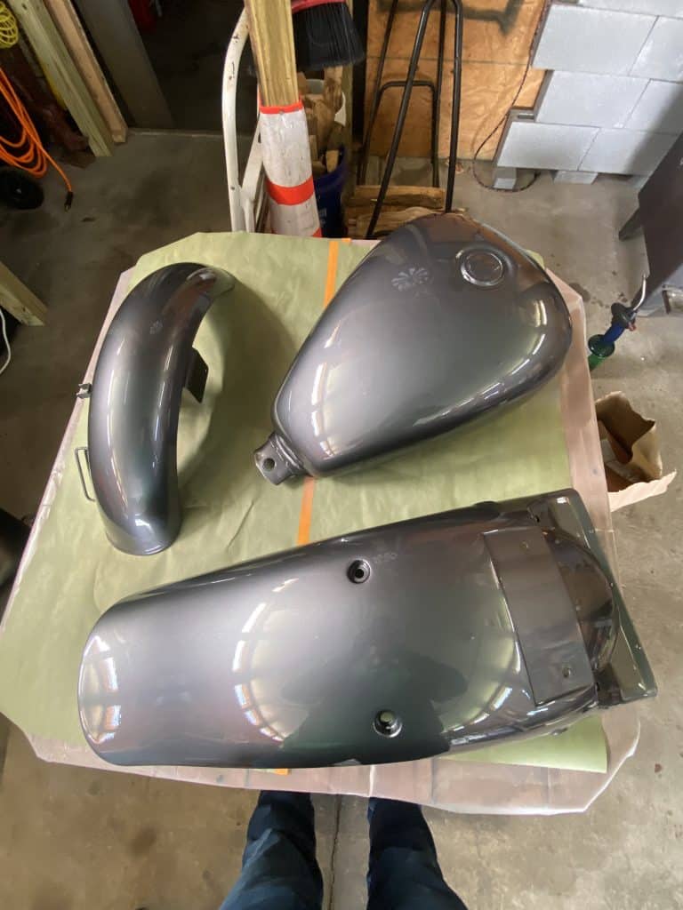 Harley Davidson Code 685 Charcoal Pearl Basecoat Clearcoat Auto Paint ...